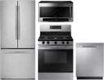 Samsung ME21H706MQS 2.1 cu. ft. Over-the-Range Microwave Oven with ...