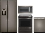 GE JS760ELES 30 Inch Slide-In Electric Range with True Convection, Fast ...