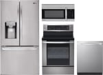 LG LFXS28566S 36 Inch French Door Refrigerator with Door-In-Door ...