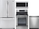 LG LMHM2237ST 2.2 cu. ft. Over-the-Range Microwave Oven with ...