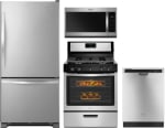 Whirlpool WRB322DMBM 33 Inch Bottom-Freezer Refrigerator with FreshFlow ...