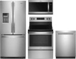 Whirlpool WRF560SEHZ 30 Inch French Door Refrigerator with Exterior ...