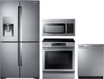 Samsung RF28K9380SR 36 Inch 4-Door French Door Refrigerator with 28 cu ...