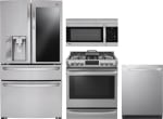 LG LSG4513ST 30 Inch Slide-in Gas Range with Convection®, LG UltraHeat ...