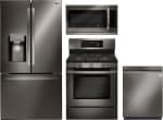 LG LDF5545BD 24 Inch Full Console QuadWash™ Dishwasher with Dual ...