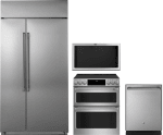 Cafe CSB42WP2NS1 42 Inch Smart Side-by-Side Built-in Refrigerator with ...