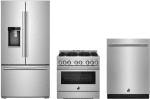 JennAir JGRP436HL 36 Inch Pro-Style Gas Smart Range with WiFi, Dual ...