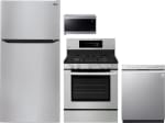 LG LDF5545ST 24 Inch Full Console QuadWash™ Dishwasher with Dual ...