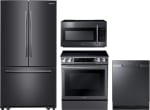 Samsung RF261BEAESG 36 Inch French Door Refrigerator with 25.5 cu. ft ...