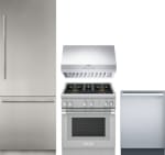 Thermador PRG304WH 30 Inch Standard-Depth Gas Range with Pedestal Star ...