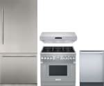 Thermador PRD366WHU 36 Inch Freestanding Dual Fuel Smart Range with ...