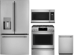Cafe CGS700P2MS1 30 Inch Slide-In Gas Range with True European ...
