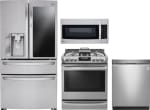 LG LMVH1711ST 1.7 cu. ft. Over-the-Range Microwave with Convection ...