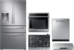 Samsung RF28R7351SR 36 Inch French Door Refrigerator with Food Showcase ...