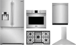 Frigidaire FPGC3677RS 36 Inch Gas Cooktop with 18,200 BTU PowerPlus ...
