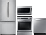 Samsung ME21F707MJT 2.1 cu. ft. Over-the-Range Microwave Oven with ...