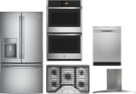 GE PGP7036SLSS 36 Built-In Gas Cooktop with Max Burner System, LED ...