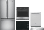 GE JP3030SJSS 30 Inch Smoothtop Electric Cooktop with 4 Radiant ...
