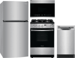 Frigidaire FFBD1831US 18 Inch Full Console Built In Dishwasher with 8 ...