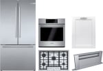 Bosch NGM8056UC 30 Inch Gas Cooktop with 5 Sealed Burners, OptiSim ...