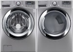 LG WM3670HVA 27 Inch 4.5 cu. ft. Front Load Washer with Steam, Smart ...