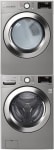 LG DLEX3700V 27 Inch 7.4 cu. ft. Electric Dryer with Wi-Fi, TrueSteam ...