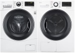 LG WM1388HW 24 Inch Front Load Washer with Speed Wash, LoadSense ...