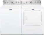 Maytag MVWC465HW 28 Inch Top Load Washer with PowerWash® Agitator, 12 ...