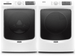 Maytag MED6630HW 27 Inch 7.3 cu. ft. Electric Dryer with 12 Dry Cycles ...