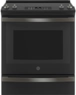 GE JS760FLDS 30 Inch Slide-In Electric Range with True Convection, Fast ...