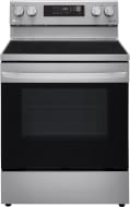LG LRE3061ST 30 Inch Electric Range with True Convection, Power Burner ...