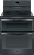 GE JB860DJBB 30 Inch Freestanding Double Oven Electric Range with True ...