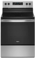 Whirlpool WFE505W0HS 30 Inch Freestanding Electric Range with Frozen ...