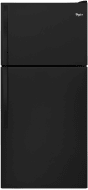 Whirlpool WRT138TFYB 30 Inch Top-Freezer Refrigerator with 18.4 cu. ft ...