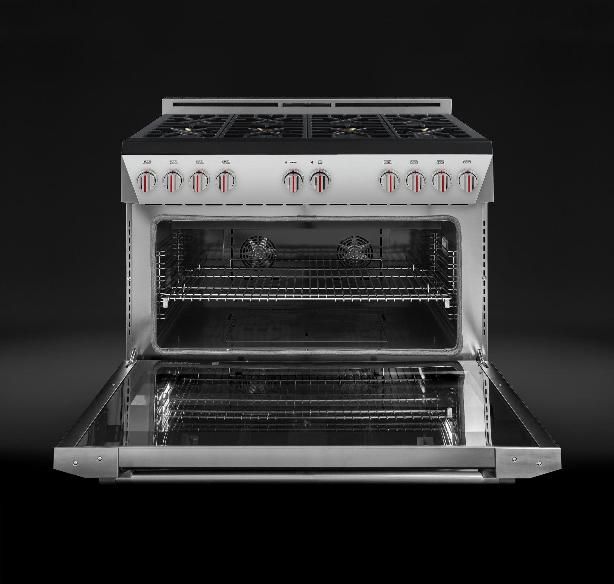 Forza FR488GN 48 Inch Freestanding Professional Gas Range with 8 Sealed ...