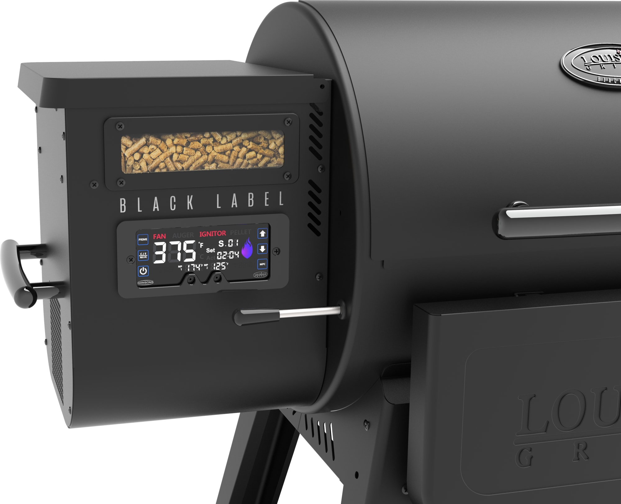 Louisiana Grills 10638 45 Inch Freestanding Smart Wood Pellet Grill ...