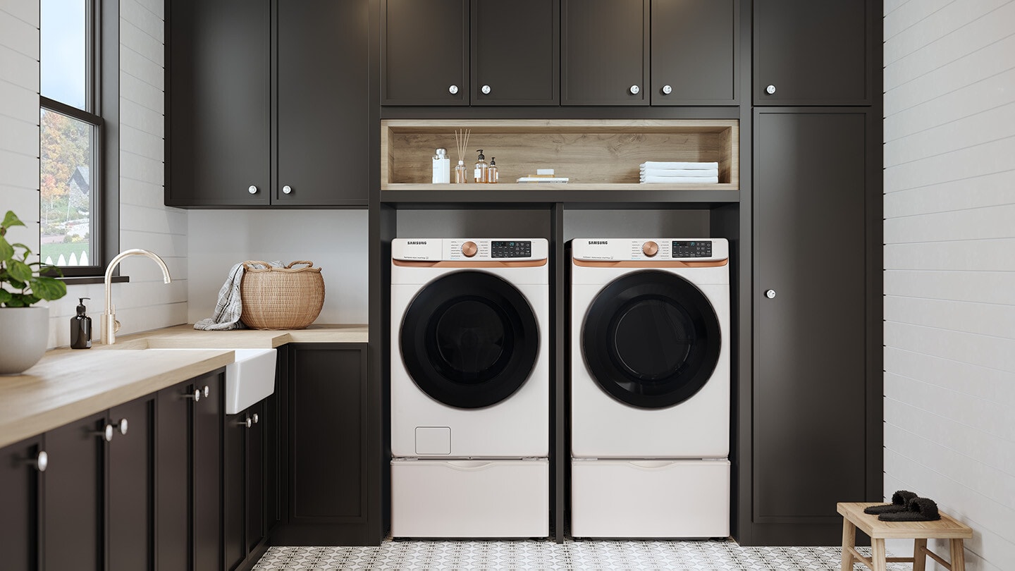Samsung WF50BG8300AE 27 Inch Smart Front Load Washer with 5.0 cu. ft ...