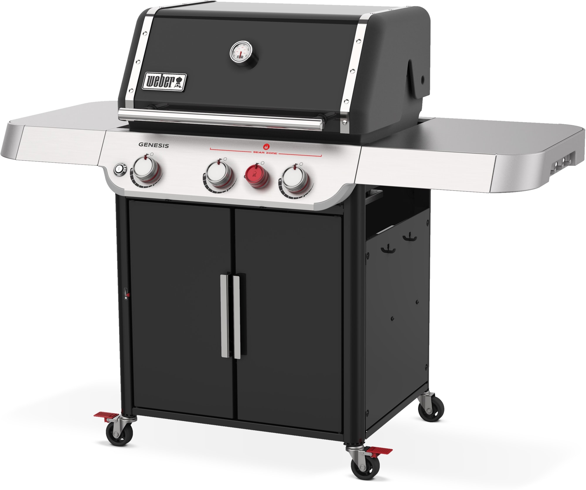 Weber 35310001 GENESIS E-325s Freestanding Gas Grill with 787 sq. in ...