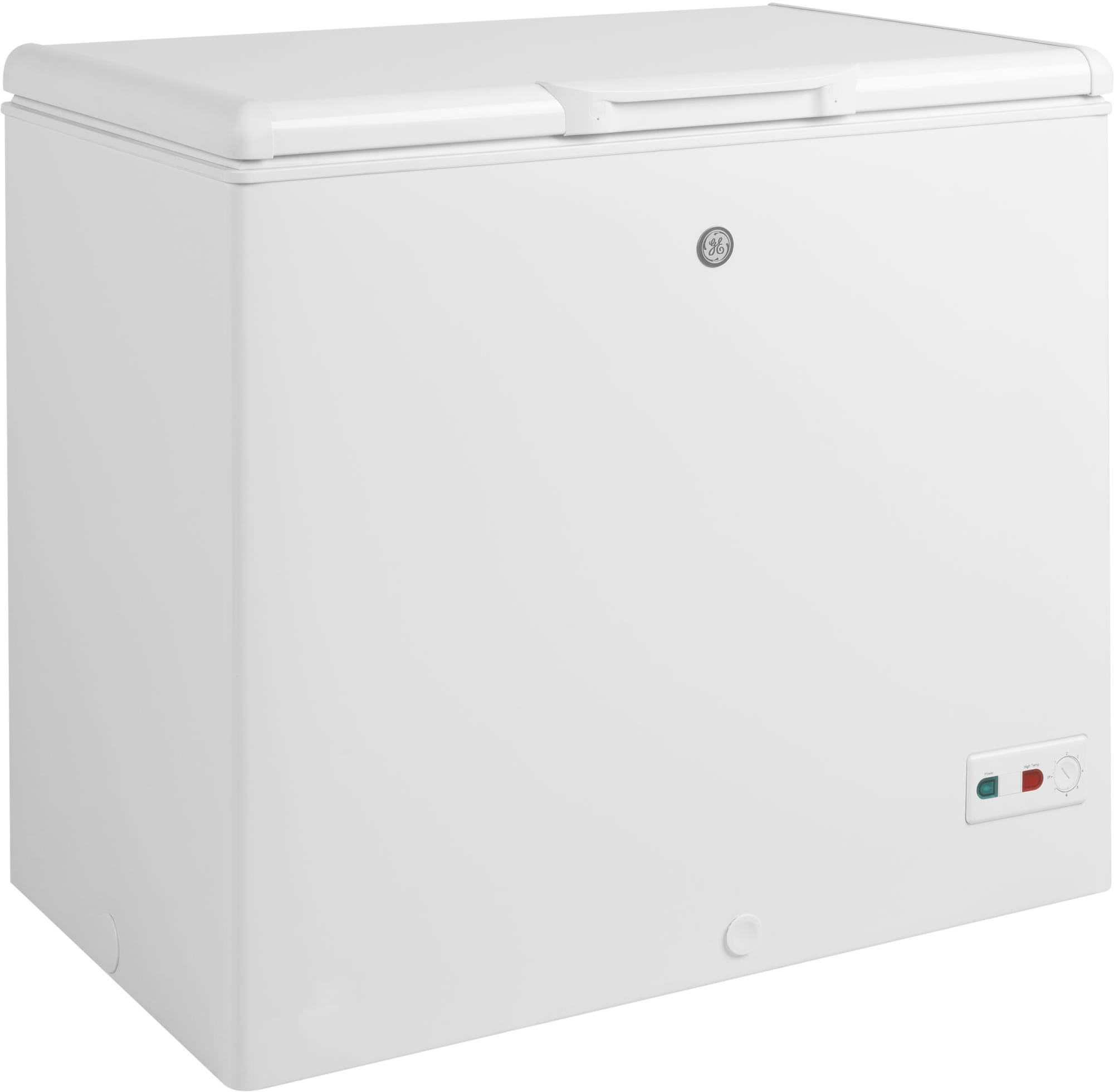 GE FCM9SRWW 37 Inch Chest Freezer with 8.8 Cu. Ft. Capacity, Sliding ...