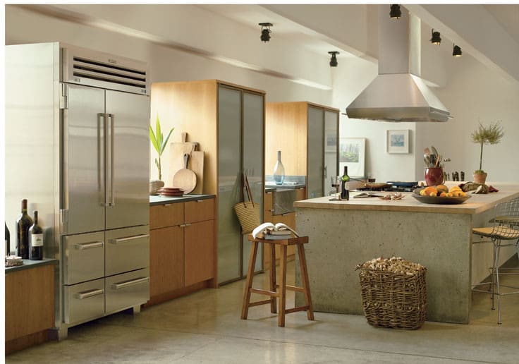 Sub-Zero 648PRO 48 Inch Built-in Side-by-Side Refrigerator with 18.4 cu ...