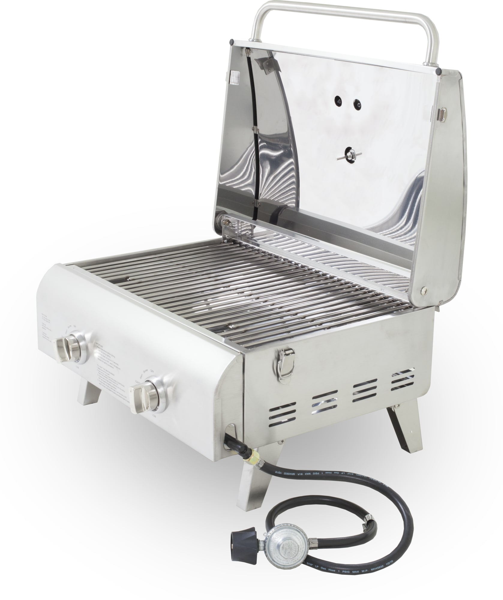 Pit Boss 75275 23 Inch Portable Tabletop Gas Grill with 274 sq. in ...