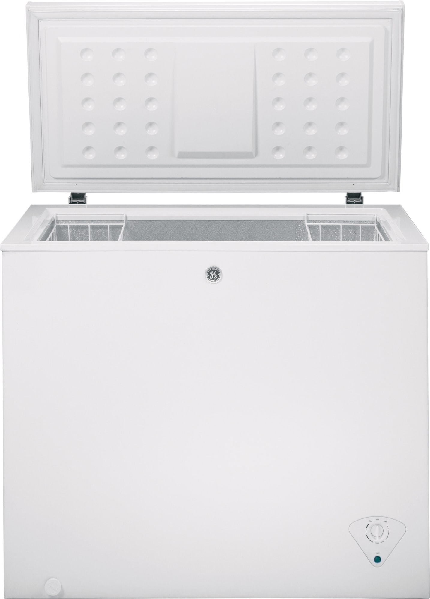 GE FCM7STWW 32 Inch Chest Freezer with 7.0 Cu. Ft. Capacity, Sliding ...