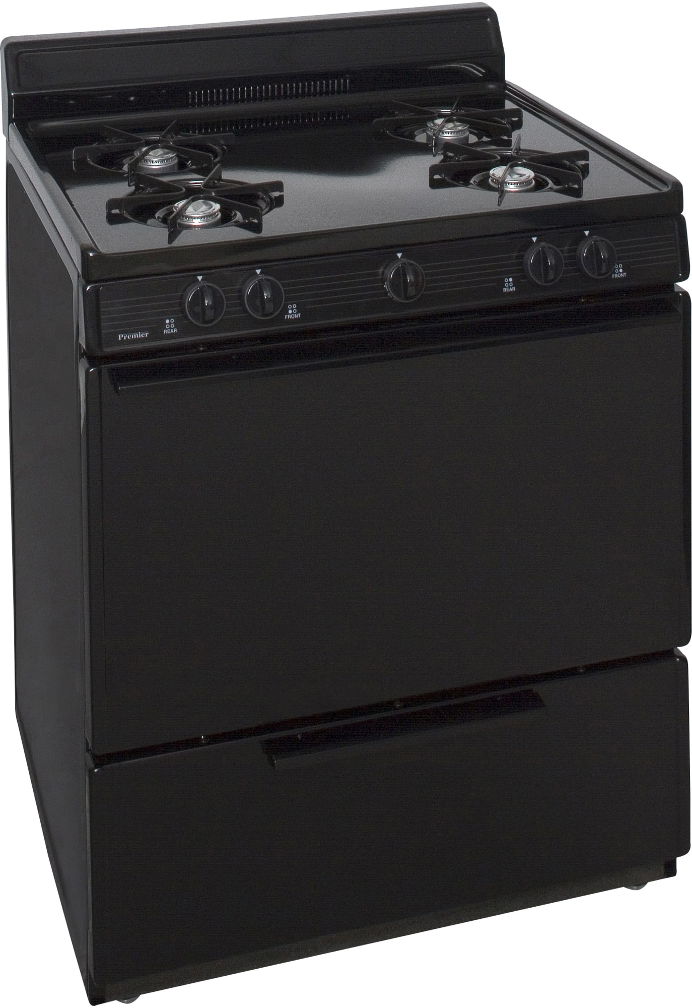 Premier BFK100BP 30 Inch Freestanding Gas Range with Four 9,100 BTU ...