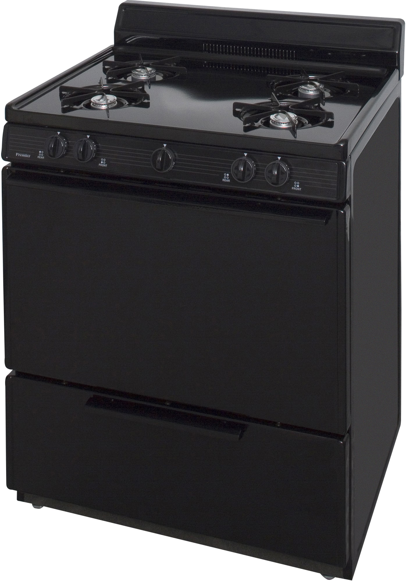 Premier BFK100BP 30 Inch Freestanding Gas Range with Four 9,100 BTU ...
