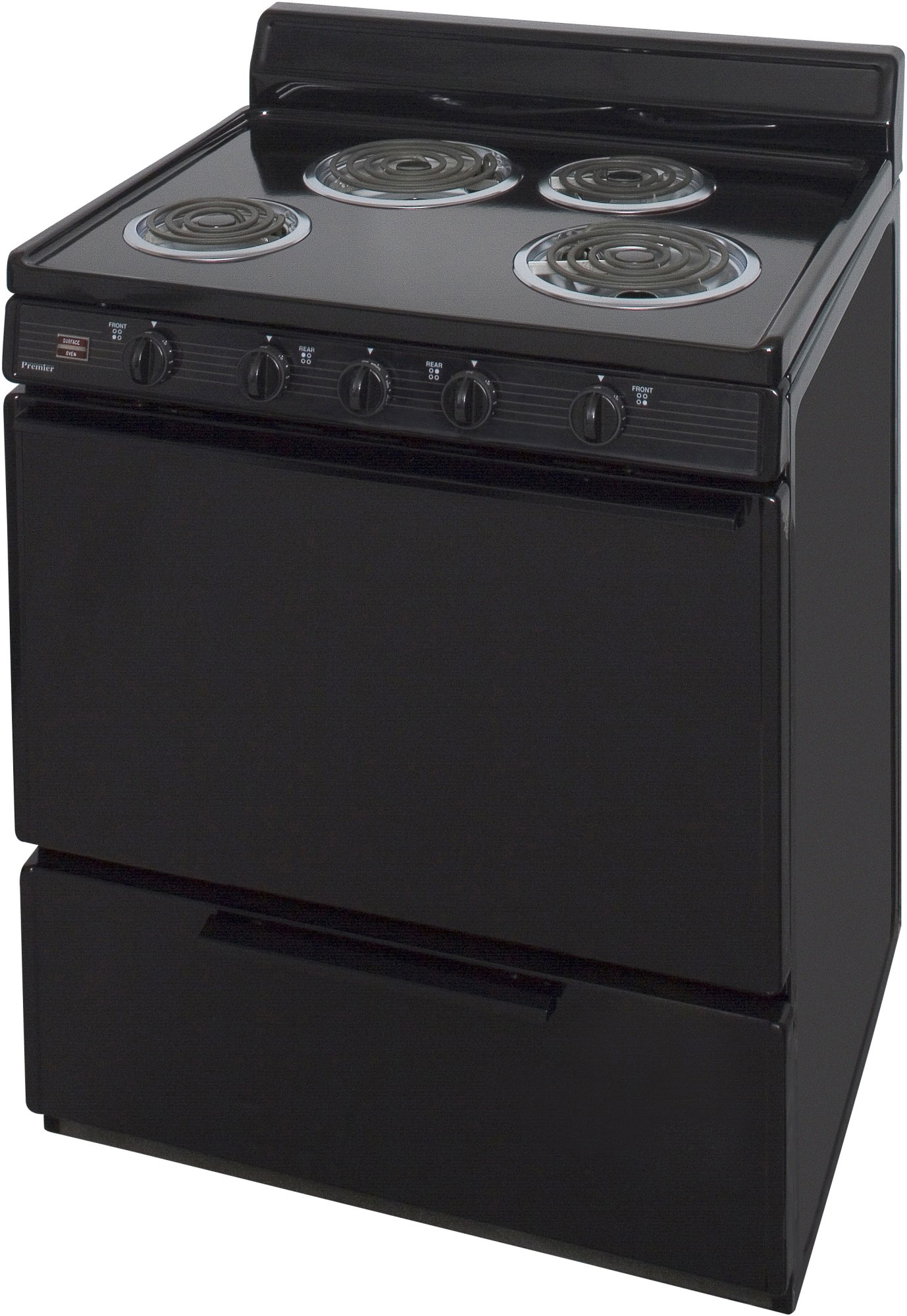 Premier EDK100BP 30 Inch Freestanding Electric Range with 4 Coil ...
