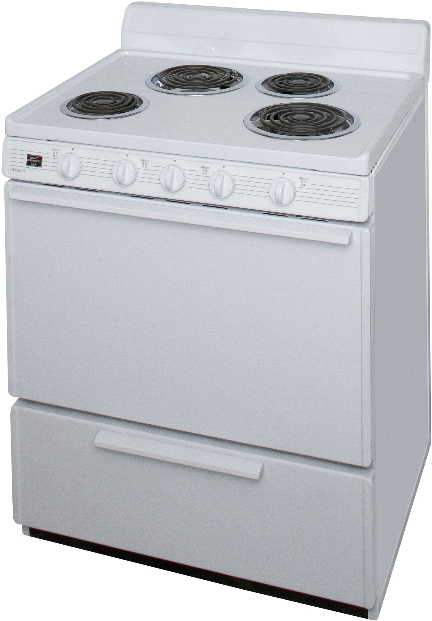 Premier EDK100OP 30 Inch Freestanding Electric Range with 4 Coil ...