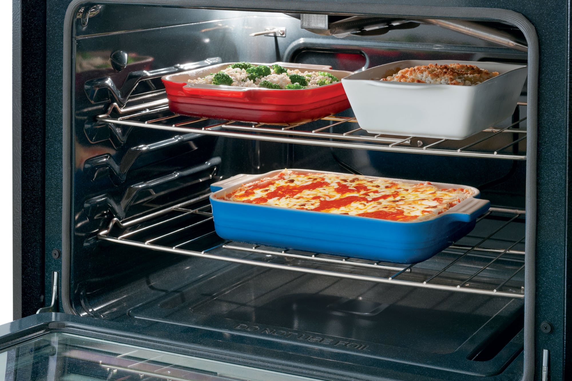 Frigidaire FFGS3025PW 30 Inch Slide-in Gas Range with Multiple Broil ...