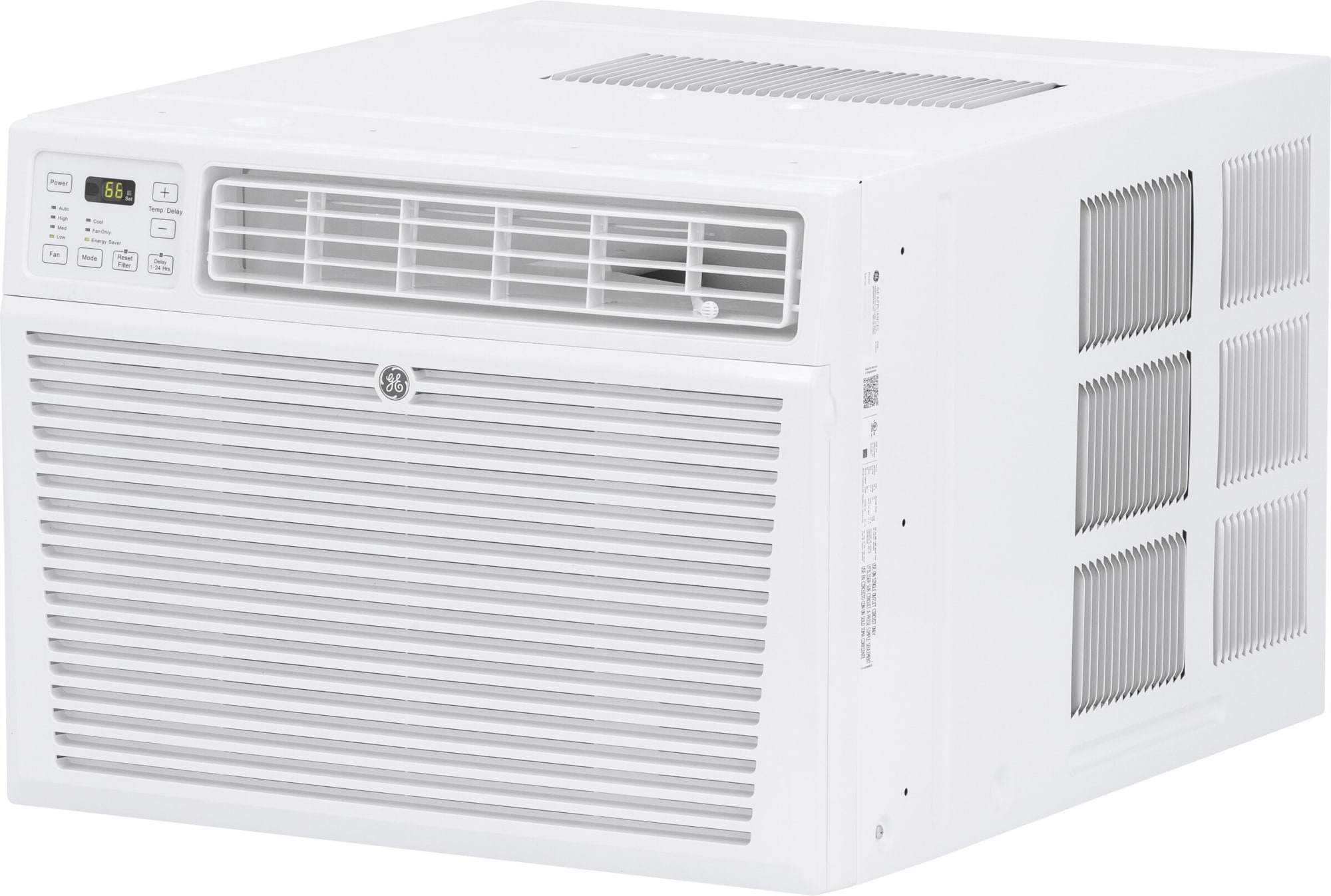 GE AEG12AZE 12,000 BTU Smart Window Air Conditioner with Sleep Mode, 24 ...
