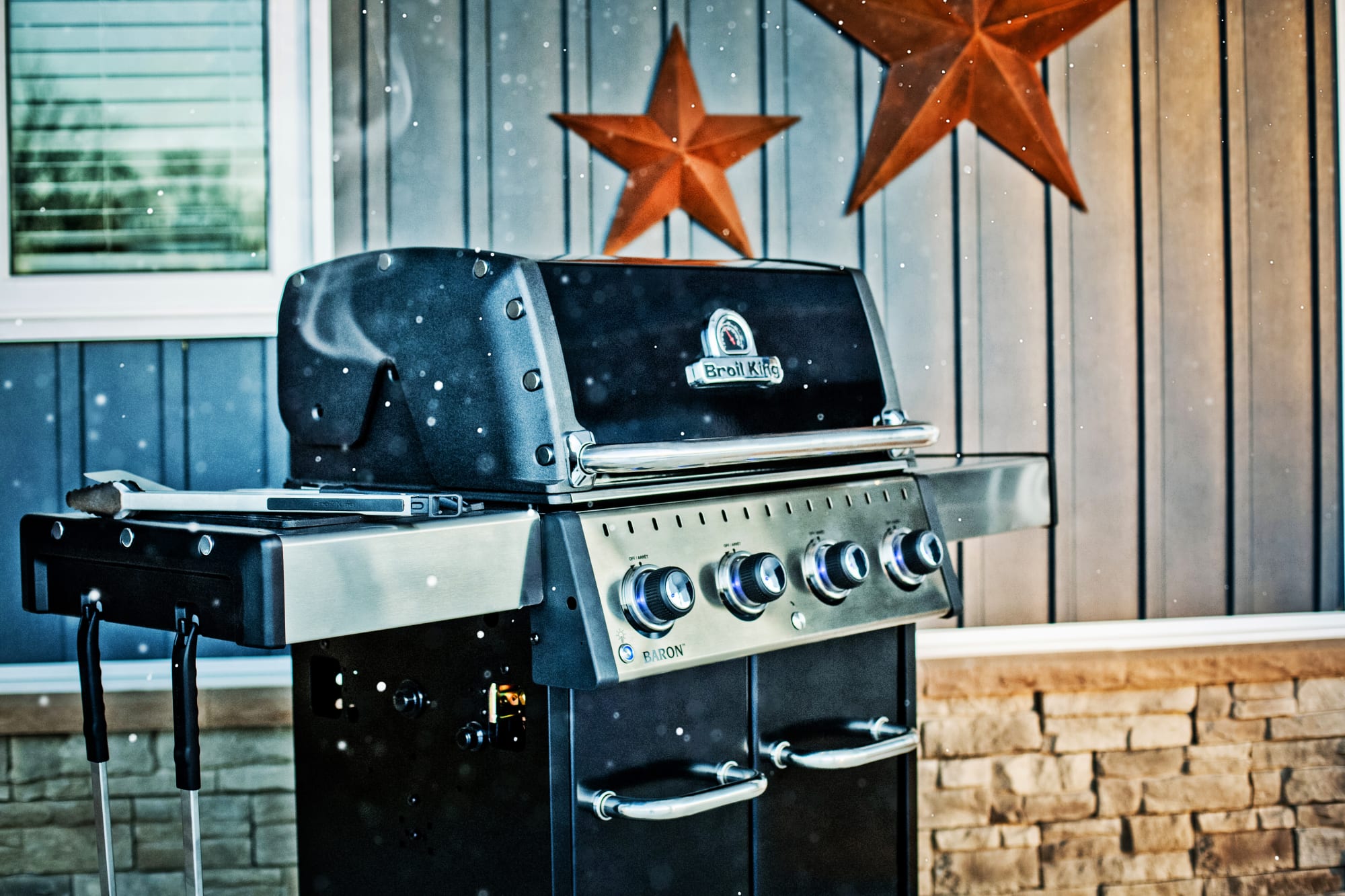 Broil King BK875214 BARON 420 PRO Freestanding Gas Grill with 460 sq ...