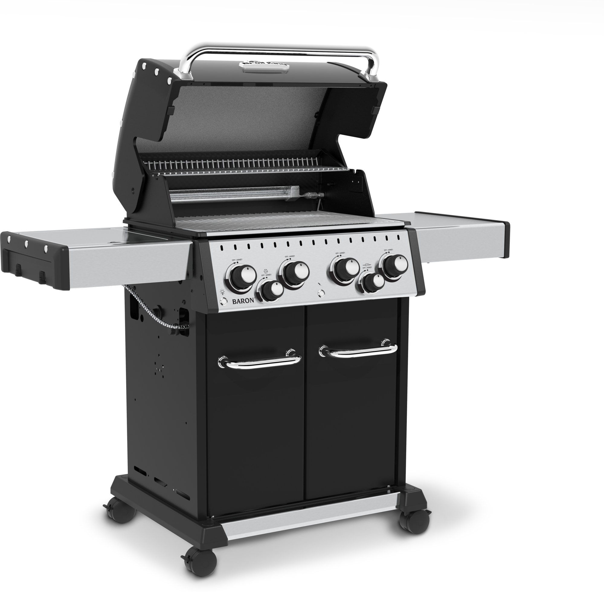 Broil King BK875244 BARON 490 PRO Freestanding Gas Grill with 820 sq ...